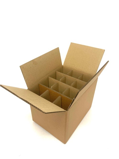 Transit Box for 12x 250ml Bottles | | Packaging for Retail